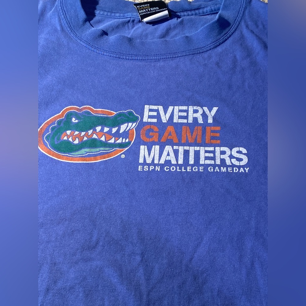 Vintage Florida Gators Espn College Gameday Tee - Gem